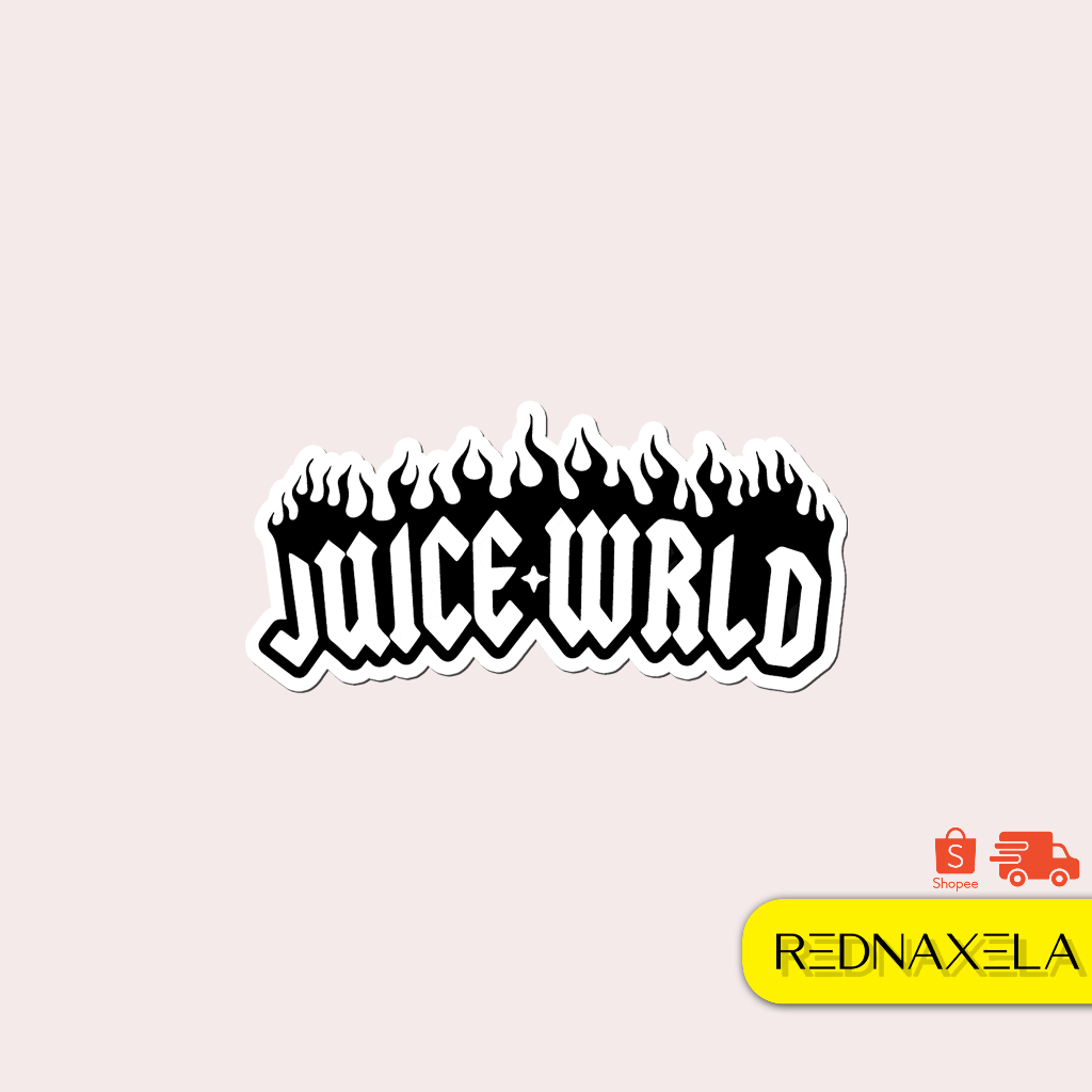 Vinyl Juice Wrld Sticker Waterproof Outdoor Suitcase Sticker | Shopee ...
