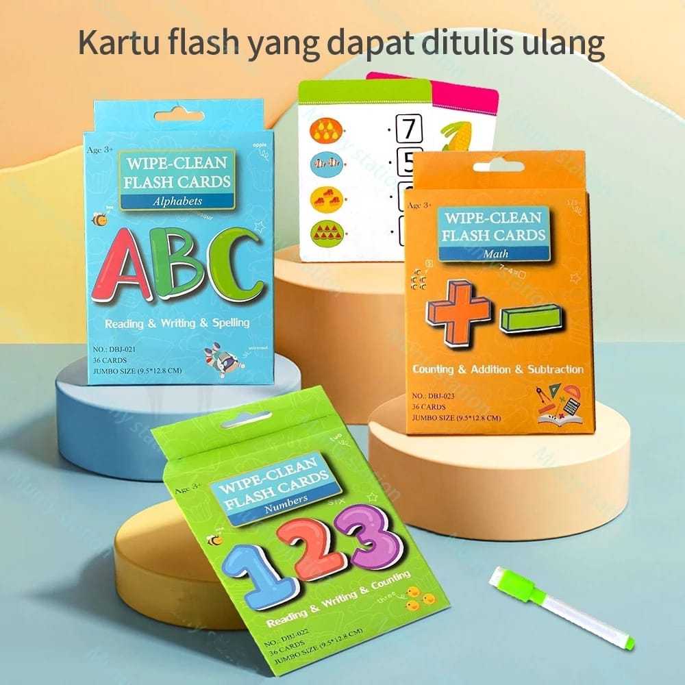 Children's Toy Smart Card Flash Card Learning Letters Numbers ...