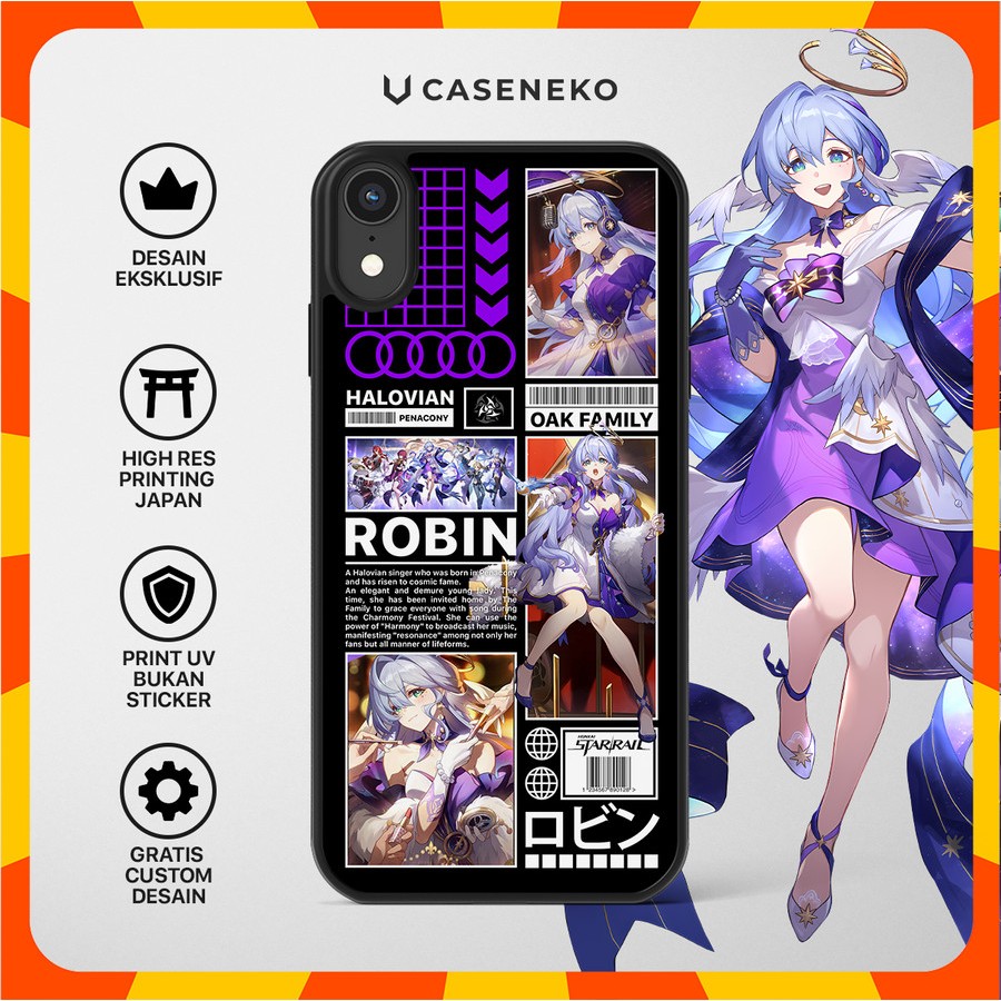 Custom Case Robin Honkai Star Rail Casing HP 10 | Shopee Singapore
