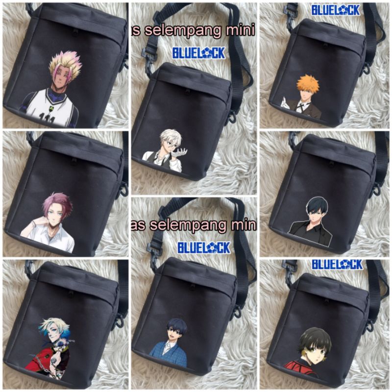 Sling bag nagi rin itoshi sae bachira shidou kaiser isagi blue lock ...
