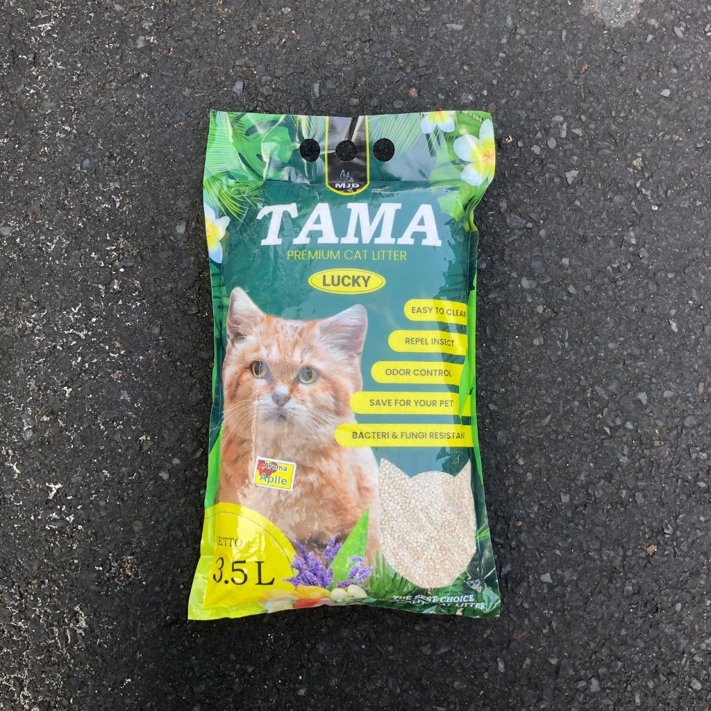 Scented Clump Cat Sand | Tama BRAND | Contents 3.5 LITER/KG | Shopee ...