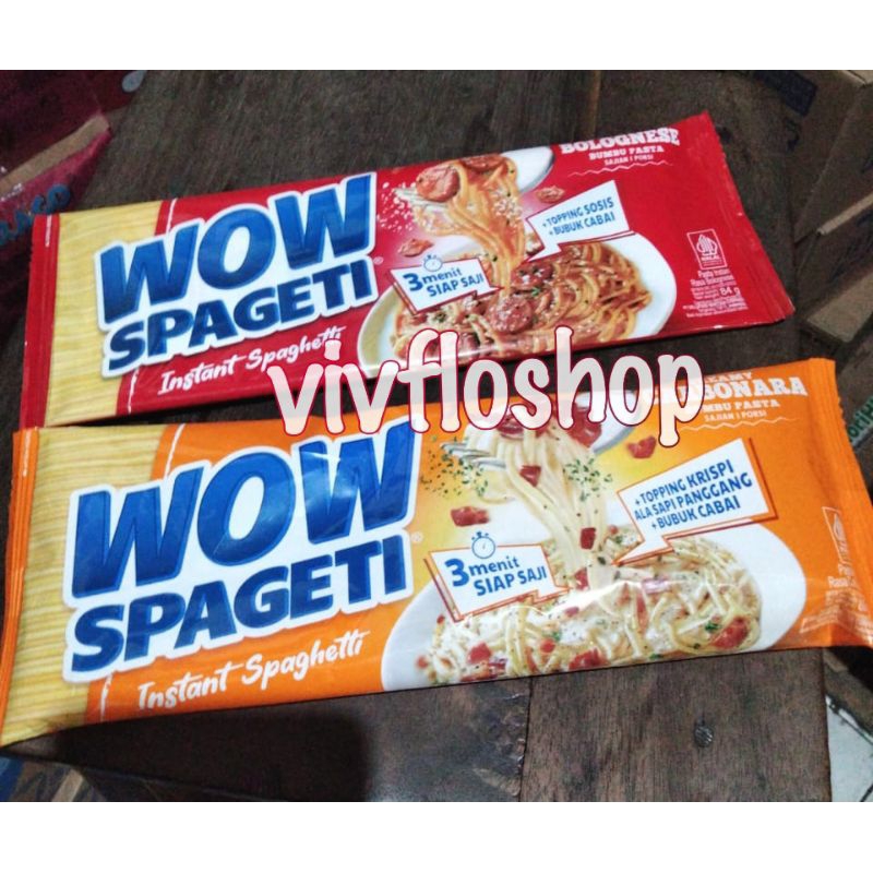 Wow Spaghetti / WOW Instant Spaghetti / Instant Spaghetti | Shopee ...