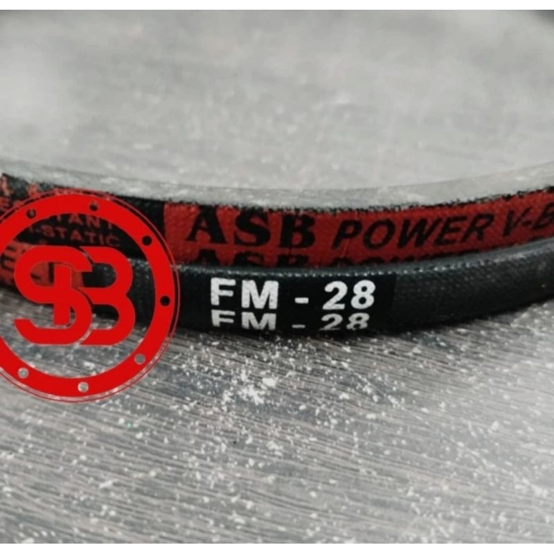 ORIGINAL ORIGINAL ASB V belt Van bell fan belt FM28 (price per piece ...