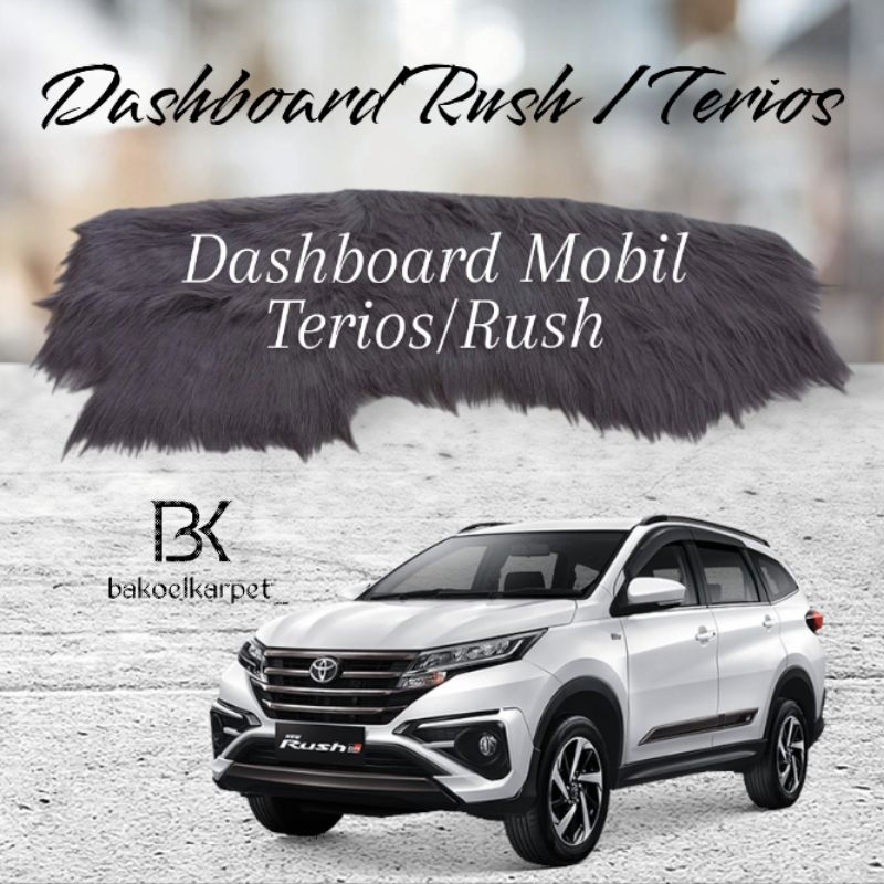 Terios / Rush System Precision Long Fur Dashboard Fur Mat | Shopee ...