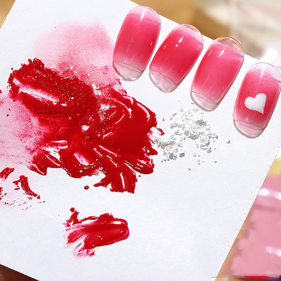 Nail sponge 50pcs square making Ombre nails sponge tapping claw for ...