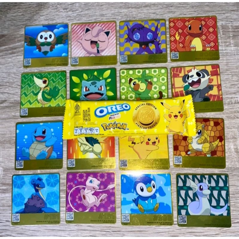 Ori Oreo Pokemon Cards (gold Box and tajoz Round) | Shopee Singapore