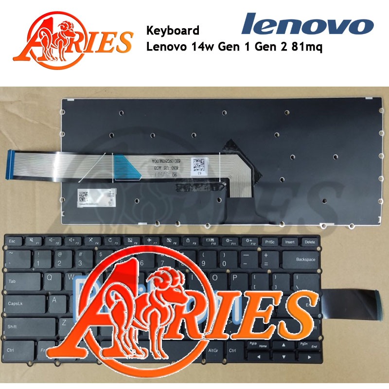Lenovo 14w Gen 1 Gen 2 81mq Laptop Keyboard | Shopee Singapore