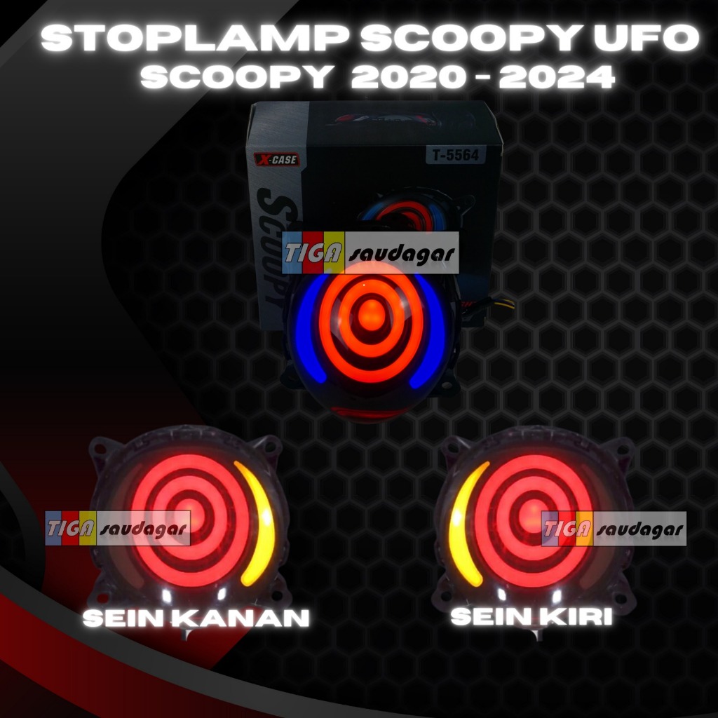 Flasher STOPLAMP Package NEW LED UFO MODEL 2020 2024 3 IN 1 PLUS SEIN ...