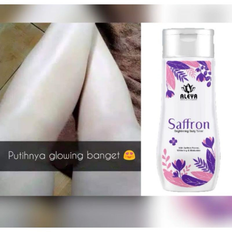 Aleya whitening BODY toner scar removal saffron whitening toner powerful glowing toner BODY ...