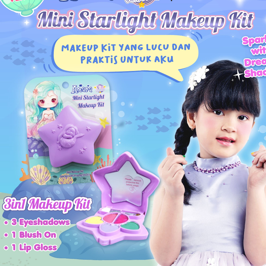 Amara Mini Starlight Makeup Kit | Shopee Singapore