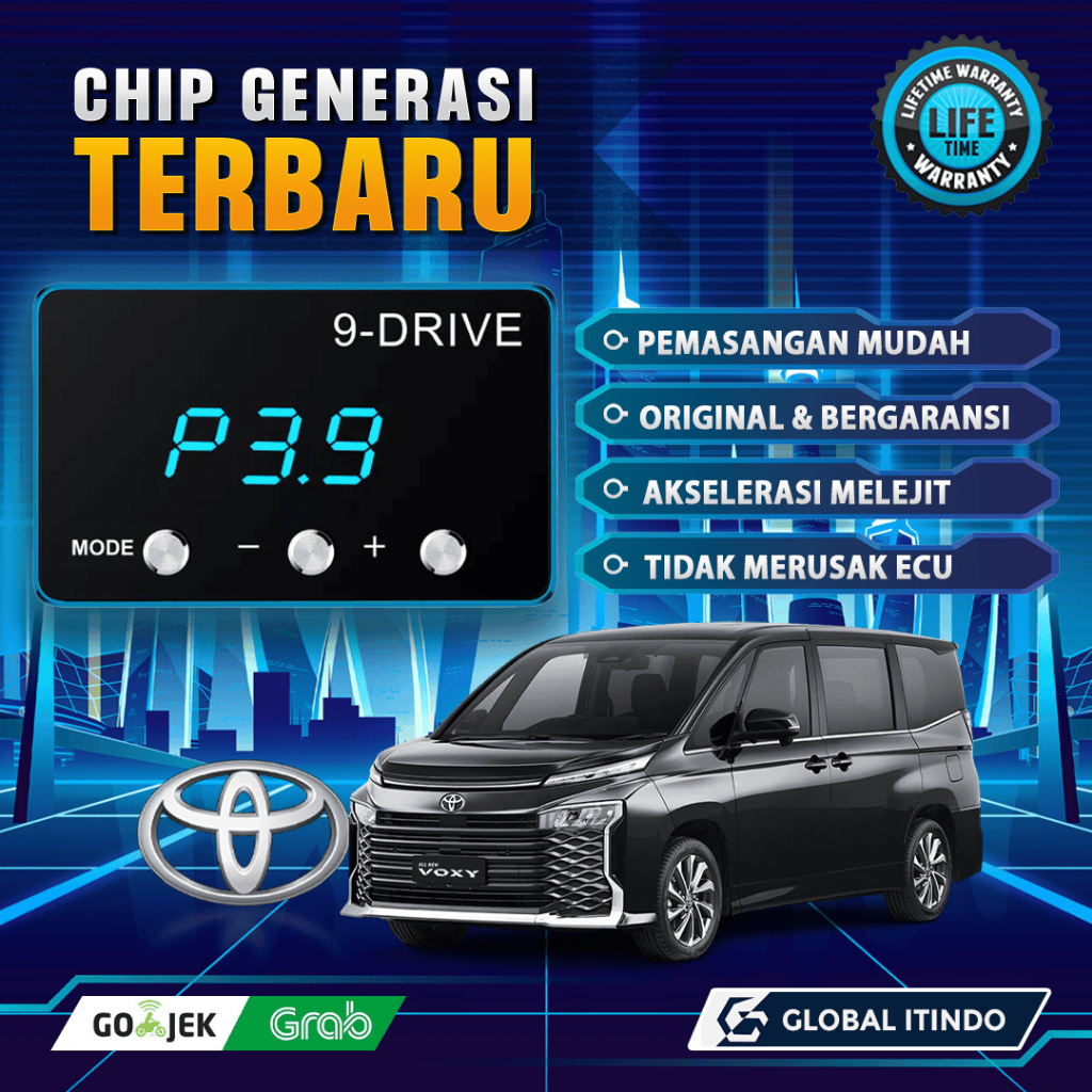 9 Drive Toyota All New Voxy Piggyback Throttle Controller ECU Remap ...