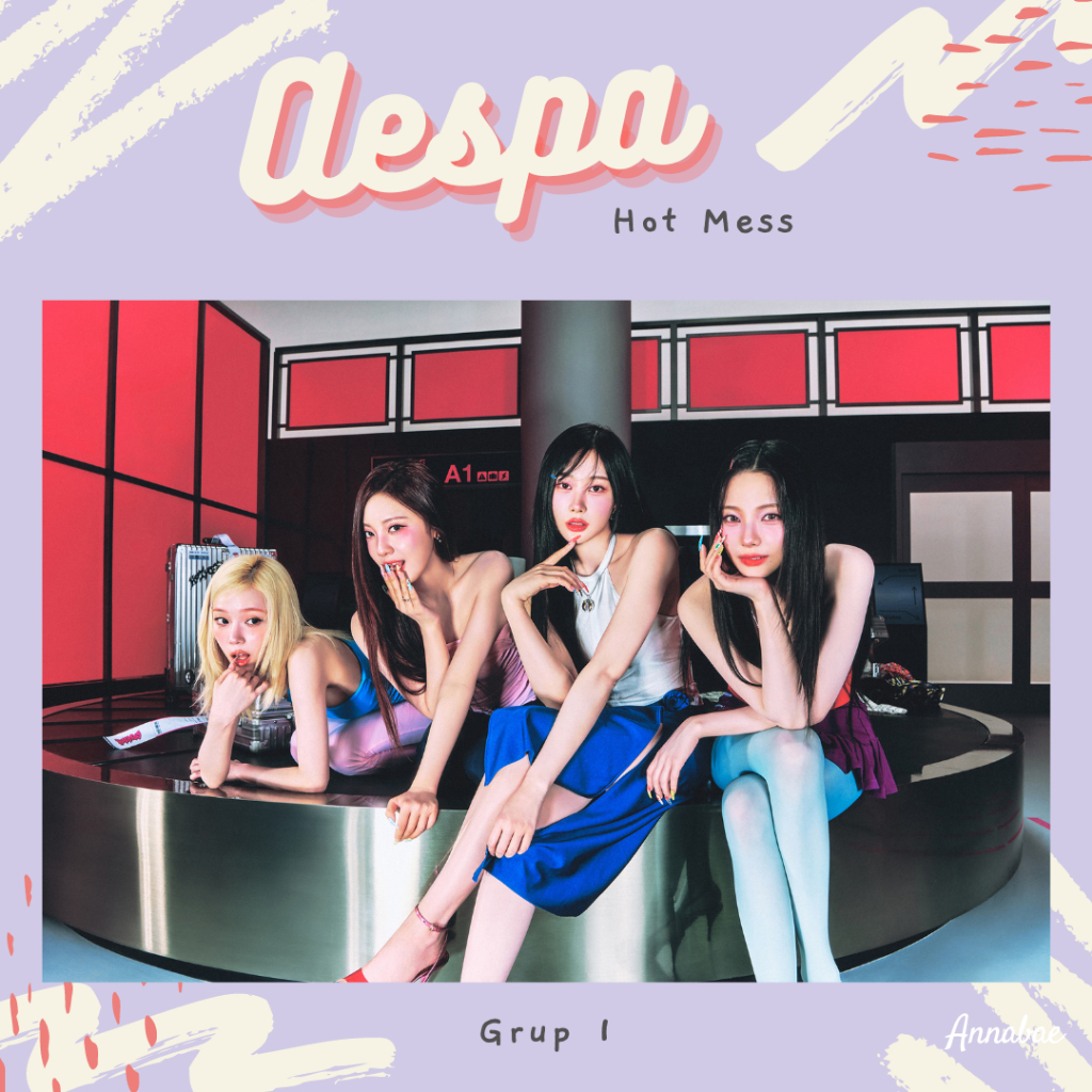 Aeespa Hot Mess Poster Ver 1 | Shopee Singapore