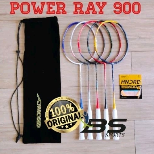 HUNDRED POWER RAY 900 POWERRAY 900 ORIGINAL BADMINTON RACKET | Shopee ...