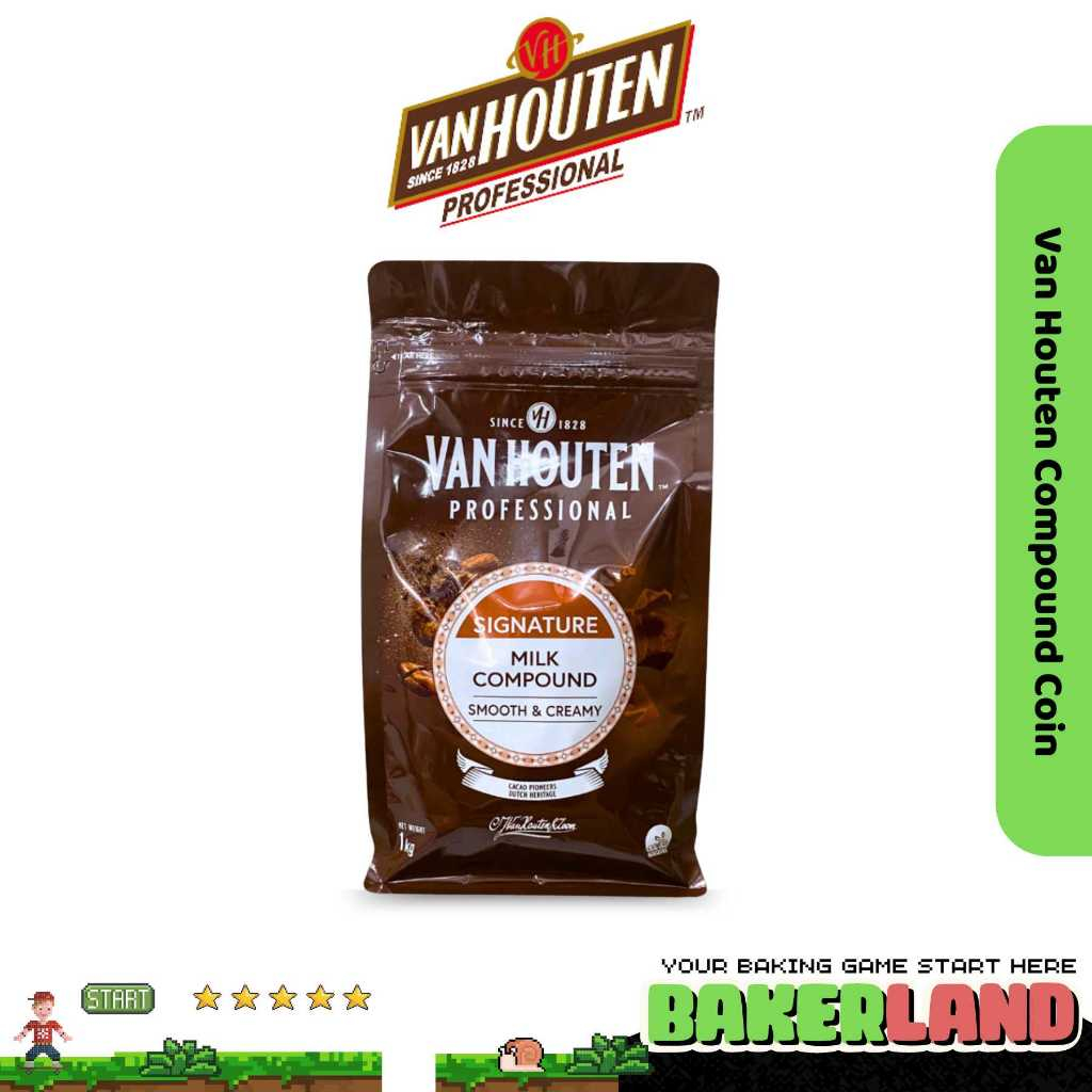 Van Houten Intense Compound Coin Milk/ Chocolate Coin/Van Houten ...