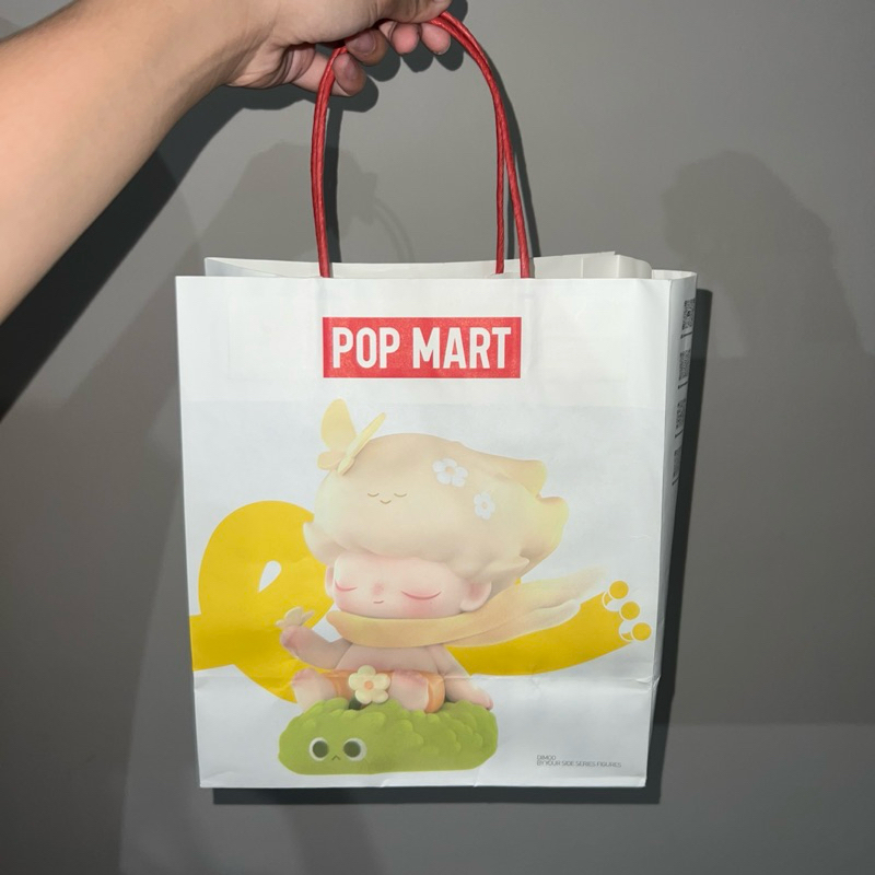 Paper bag pop mart plastic popmart pop mart smiggle | Shopee Singapore