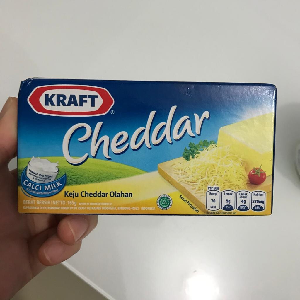 Kraft Cheddar Cheese 165g Original | Shopee Singapore