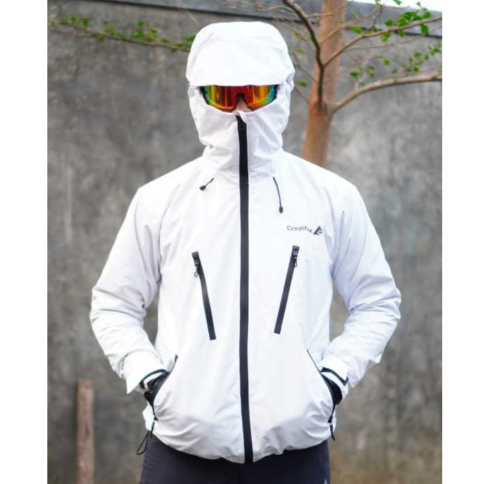 PUTIH Credifox White CLIMBER Series Gorpcore Mountain Jacket JN Premium ...