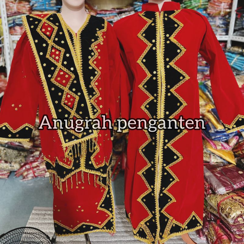 Nias Traditional Clothes Are Pairs. | Shopee Singapore