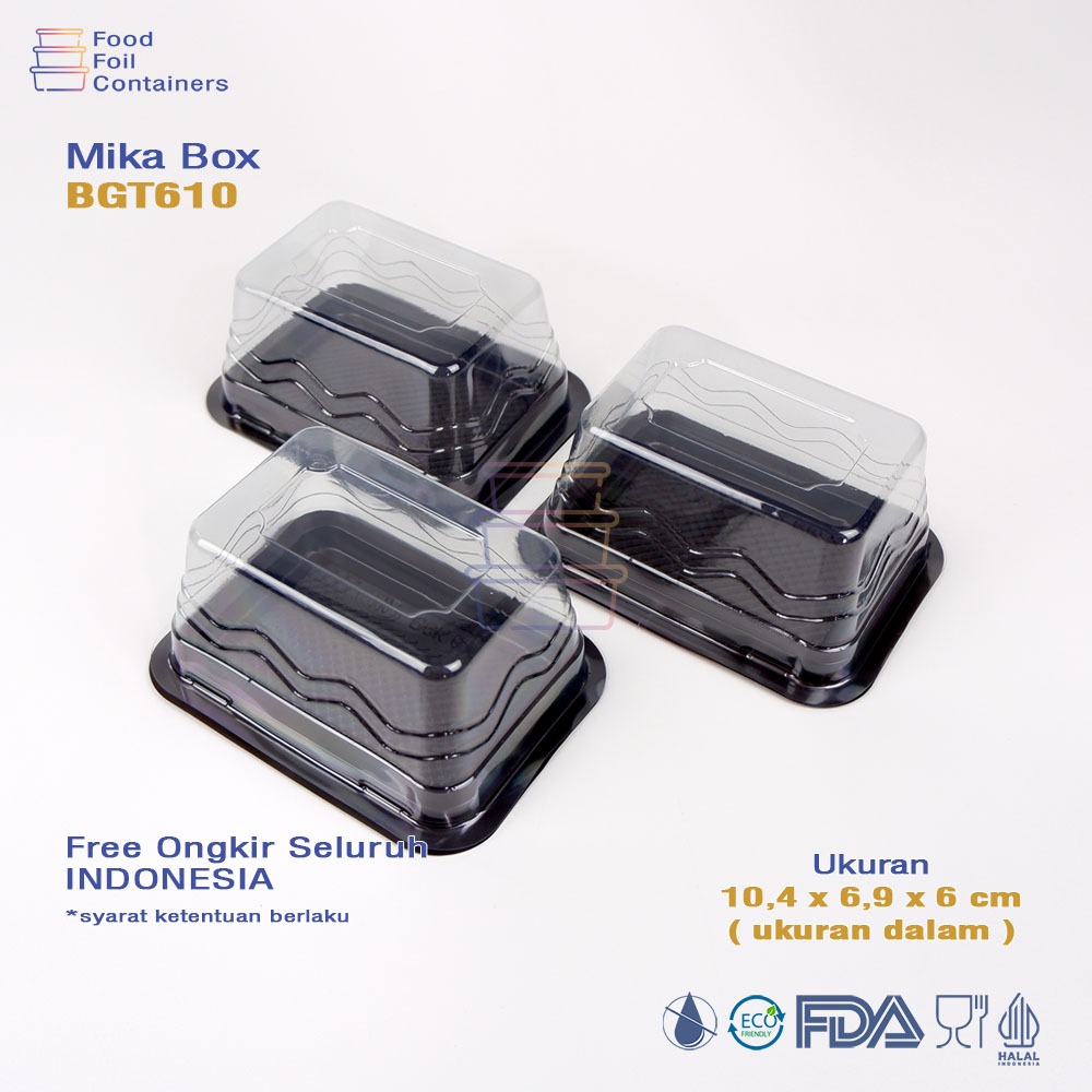 Mika BOX BGK610 / MIKA BOLU CUTTING CONTENTS 50 PCS | Shopee Singapore