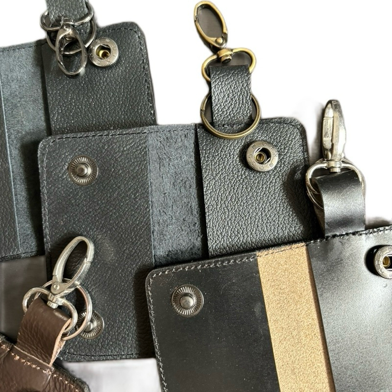 Genuine leather 2 layer motorbike/car registration wallet (can request ...