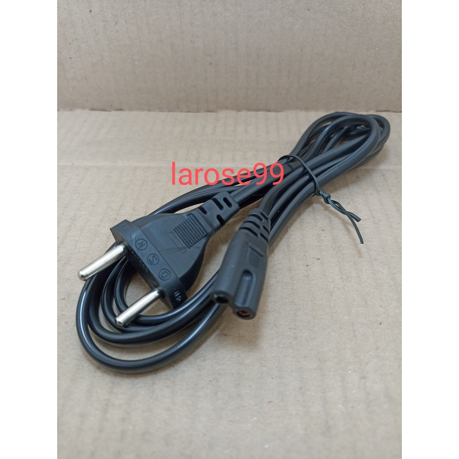 Ac CORD Cable Figure 8 Power Cable PS Radio Tape Compo Charger Cable ...