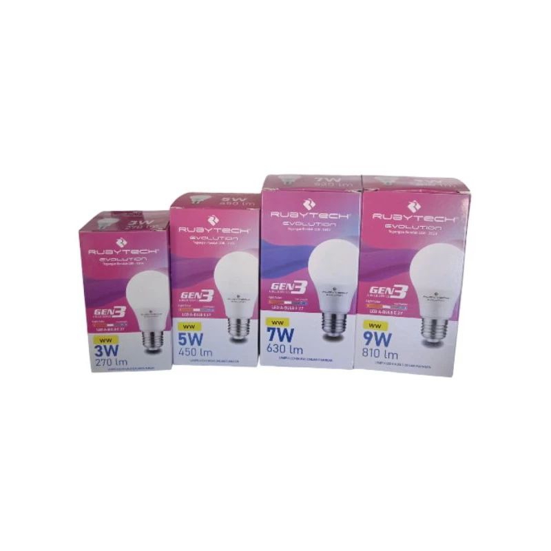 RUBYTECH EVOLUTION 3 LED LAMP 3.5,7,9,12 WATT/LED ALVALUM ALVALUM ...