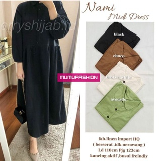 Rati - Nami Midi Dress Modern Women's Gamis Can by Mumufashion Solo ...
