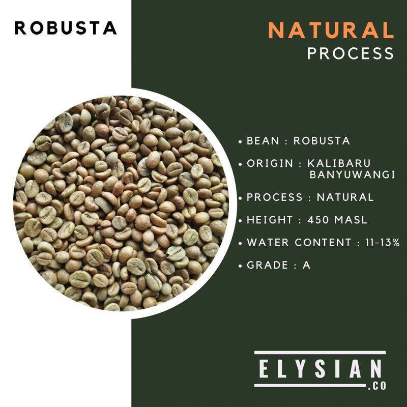 Green Bean Robusta Grade A 1kg / Grade A Robusta Coffee Beans 1kg ...