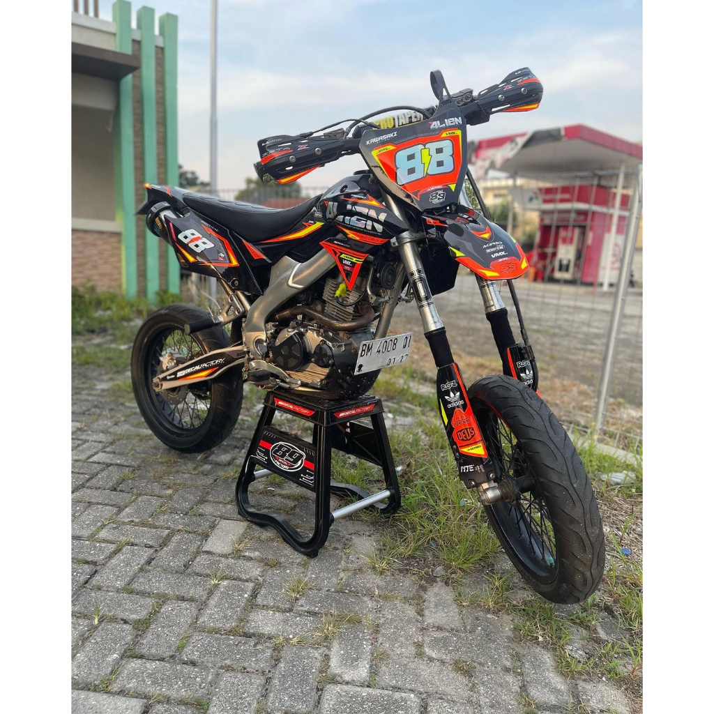 Decal/sticker D'tracker/ CRF 150L/WR155/Gordon//KLX BF full body Etc ...