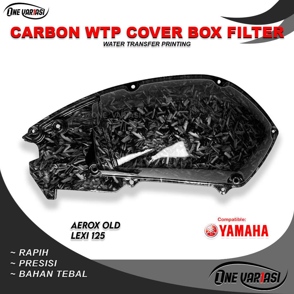 Aerox 155 OLD LEXY FILTER BOX COVER/AEROX OLD LEXY CARBON FORGED FILTER ...