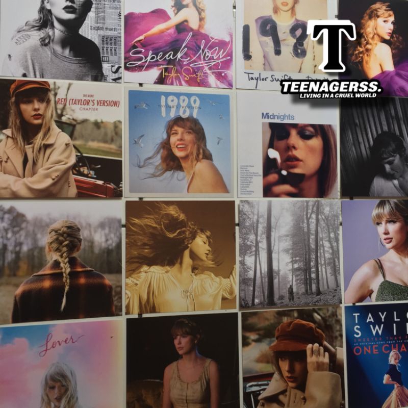 24 PCS Taylor Swift Wall Decor Aesthetic Posters | Shopee Singapore