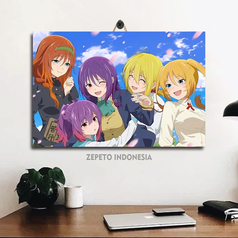 Beautiful Waifu Anime Room Poster Temple Baldwin Kagura 20X30 | Zepeto ...