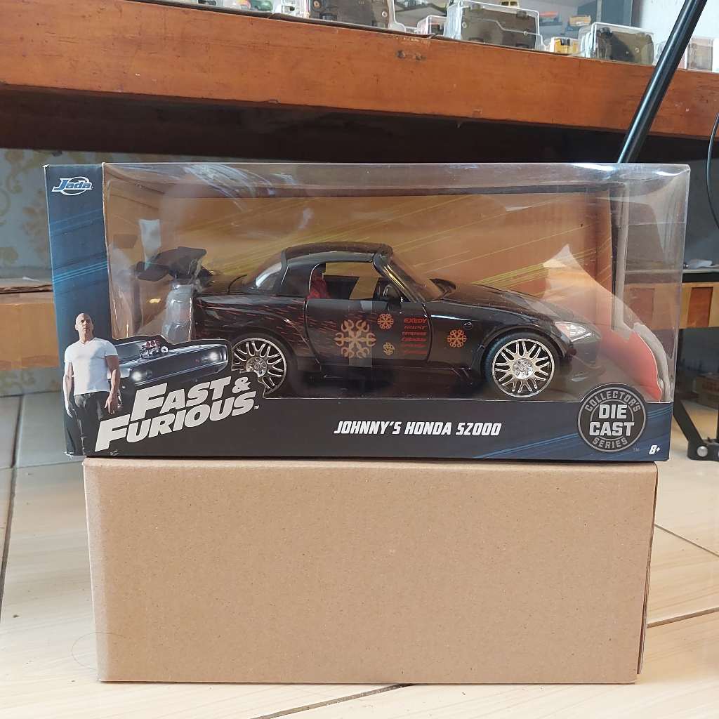 Jada Fast & Furious Brian's Johnny's Honda S2000 1:24 | Shopee Singapore