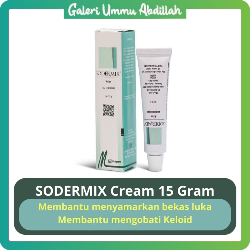 Sodermix Cream 15 Gr Sodermix Cream Disguises Scars Diaper Rashes Treat ...