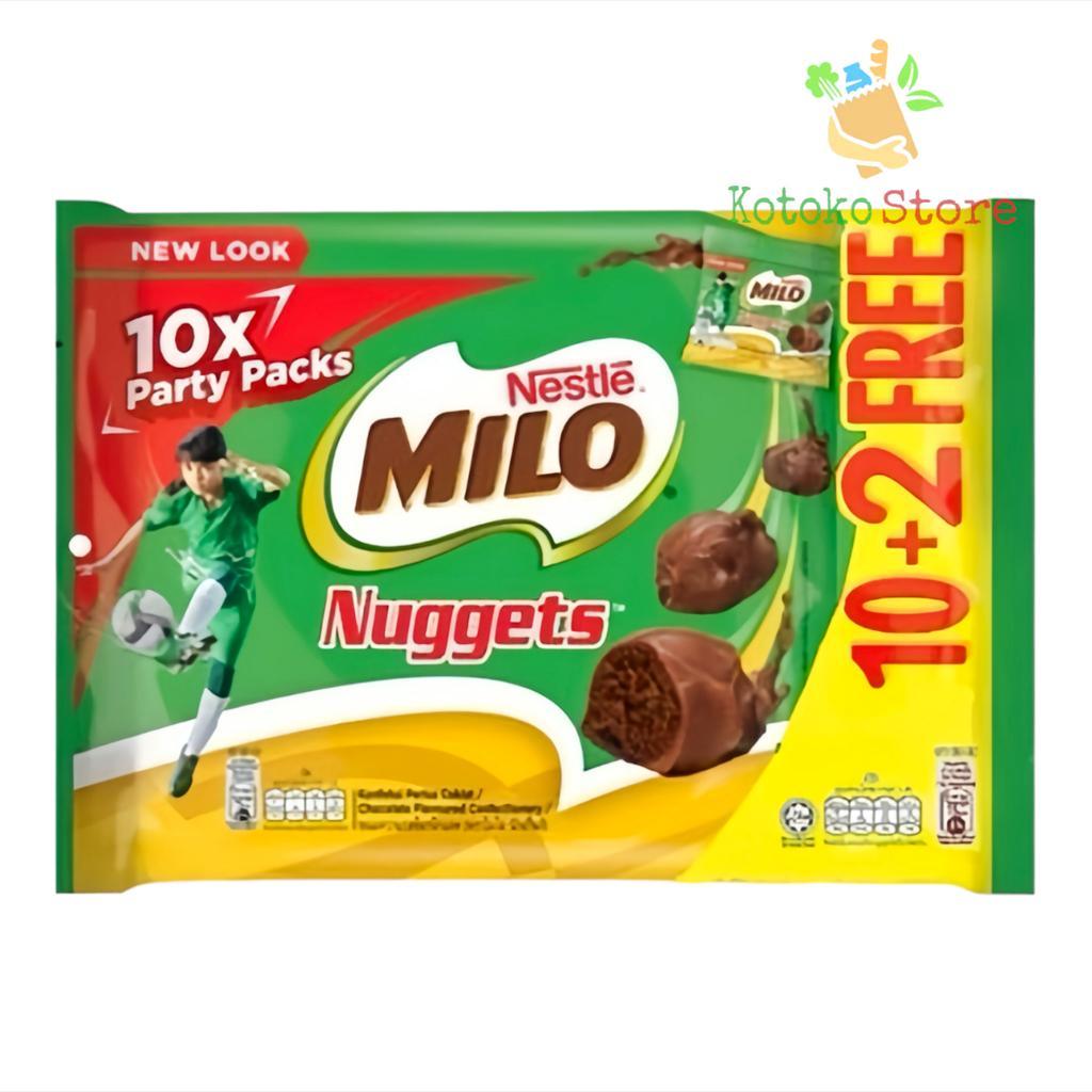 Nestle Milo Nugget Malaysia Party Pack/Milo Chocolate Nugget Contents ...