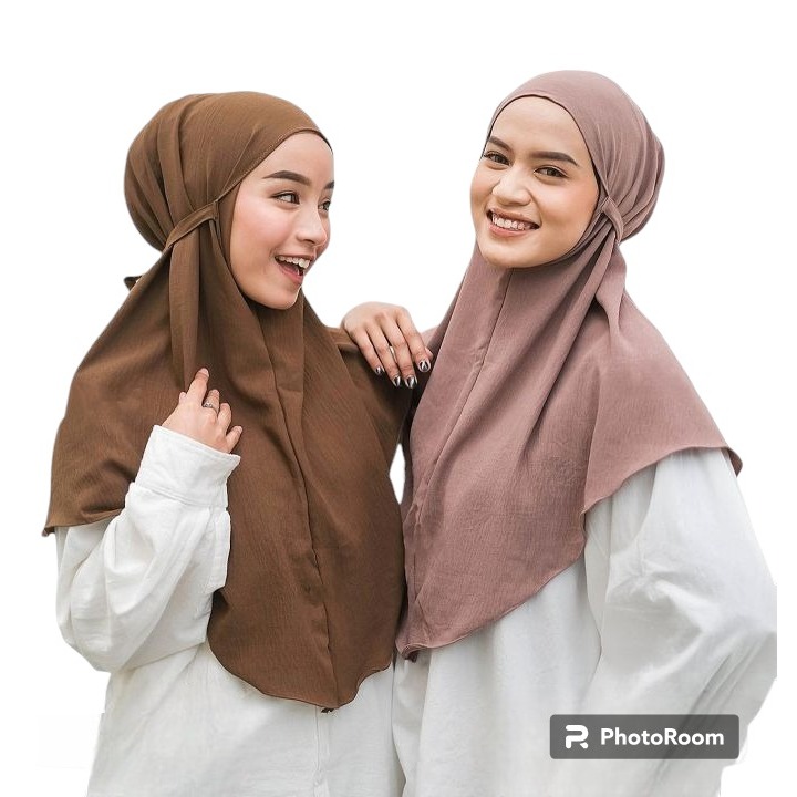 Hijab BERGO CRINKLE AIR FLOW SIZE M/HIJAB BERGO CRINKLE PREMIUM/BERGO ...