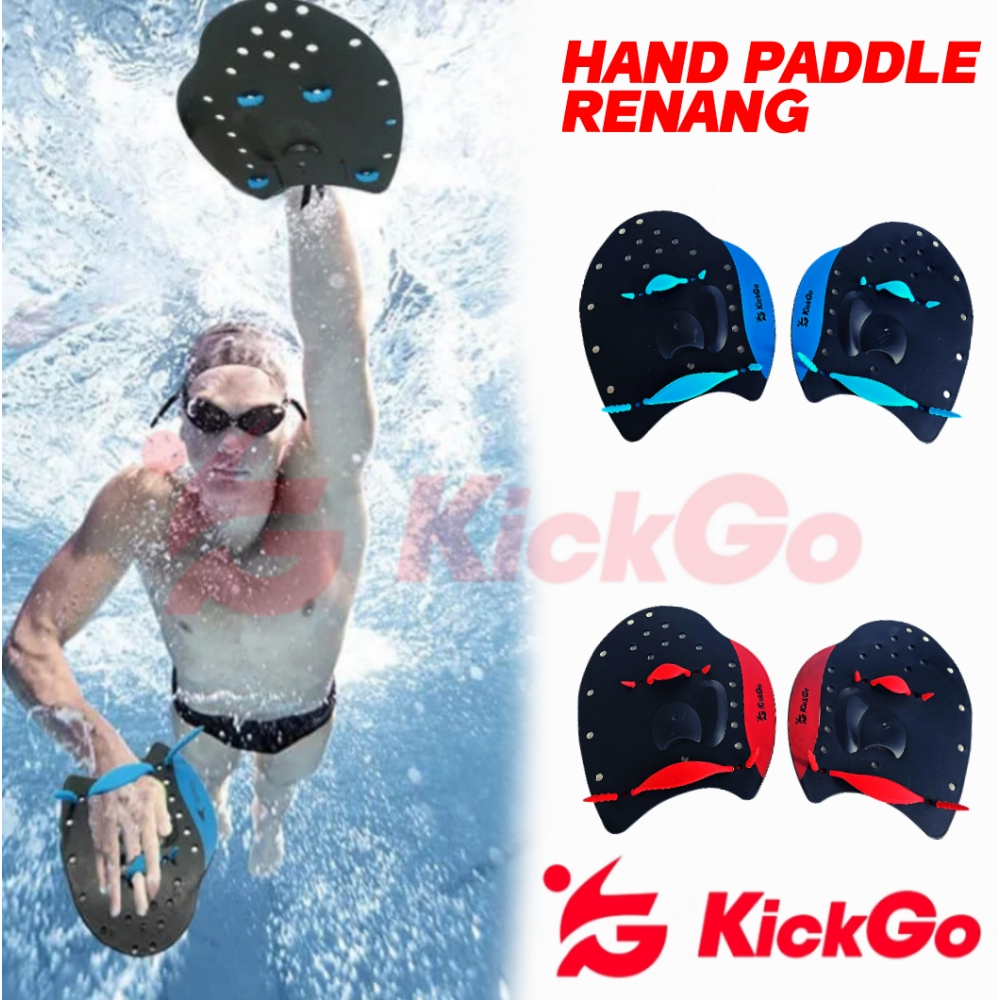 KickGo Swimming Frog Hand Tool for Swimming Technique Hand Paddle Pad ...