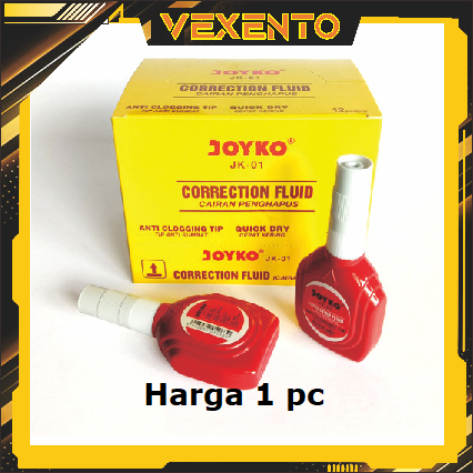 Typex Liquid Joyko JK 01 Correction Fluid by Vexento | Shopee Singapore