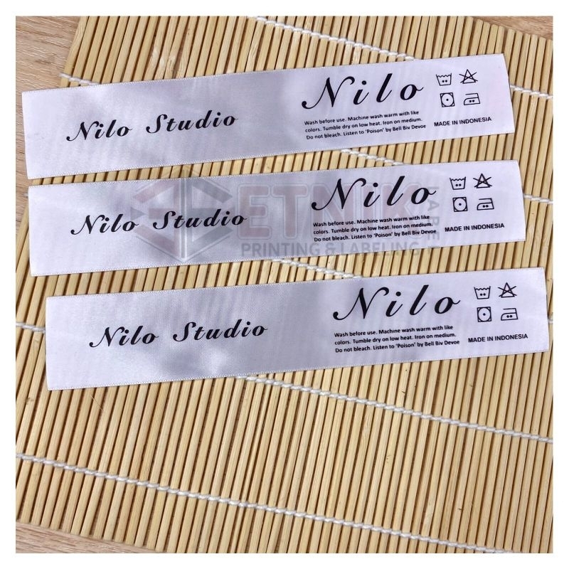 Knitting satin Labels washing Labels washing Labels Clothing Labels ...
