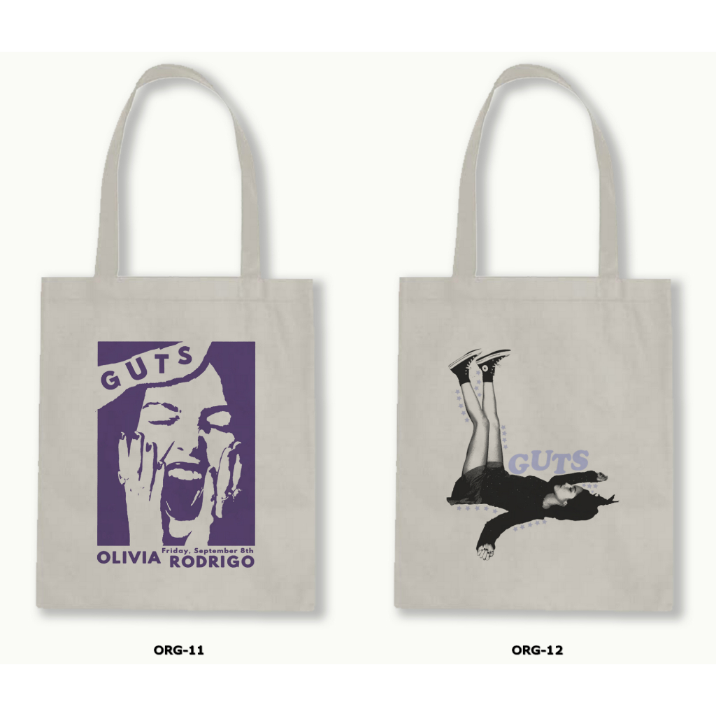 Premium Zipper Tote Bag - Olivia Rodrigo Guts | Shopee Singapore