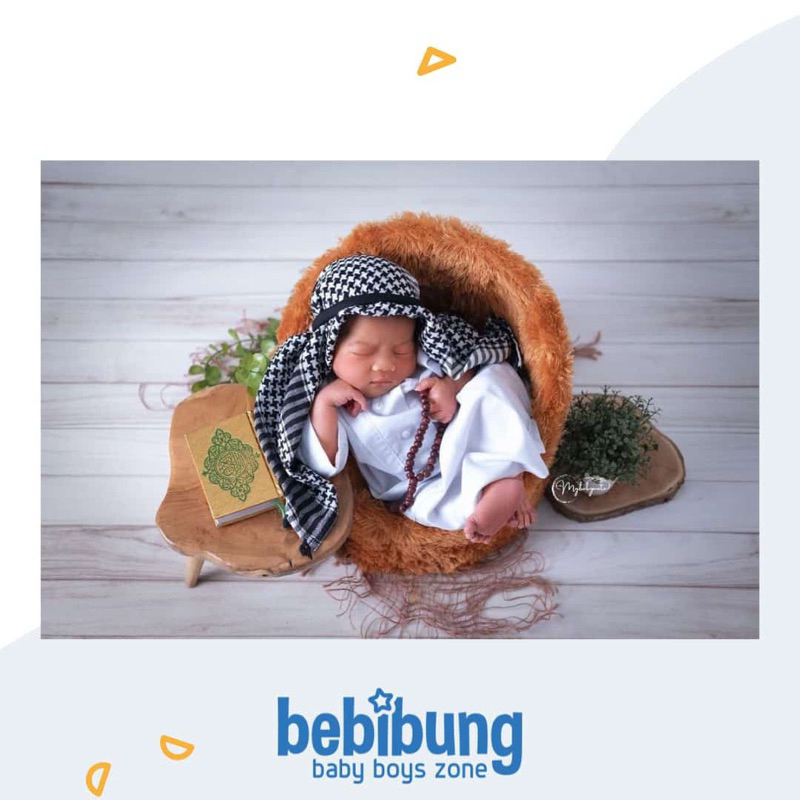 MERAH Keffiyeh Kafiyah Palestine Palestine Turban Igal Headband Newborn ...