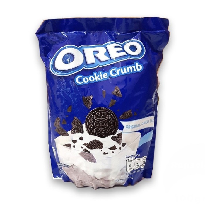 Oreo cookie crumb 250g repack / oreo cookie crumb 100g | Shopee Singapore