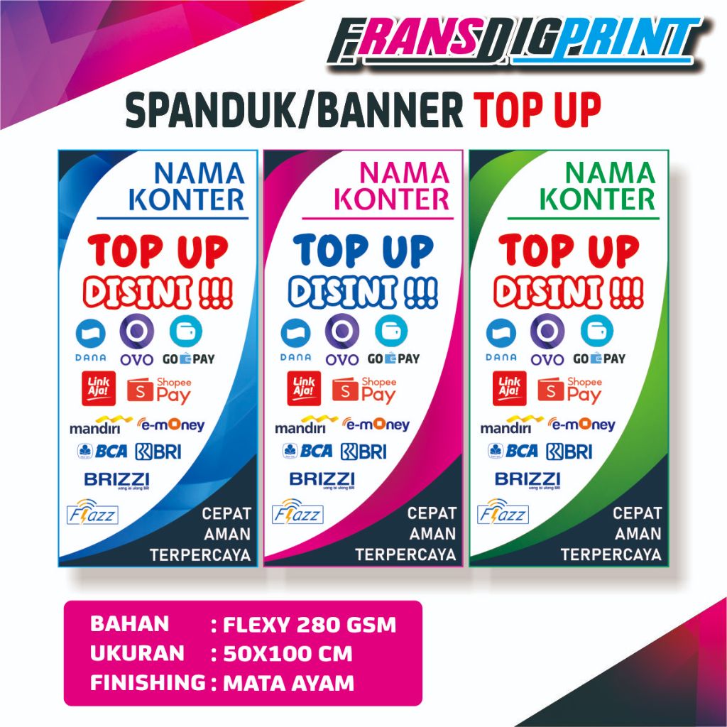 Counter BANNER, TOP UP BANNER, TOP UP BANNER, TOP UP COUNTER BANNER ...