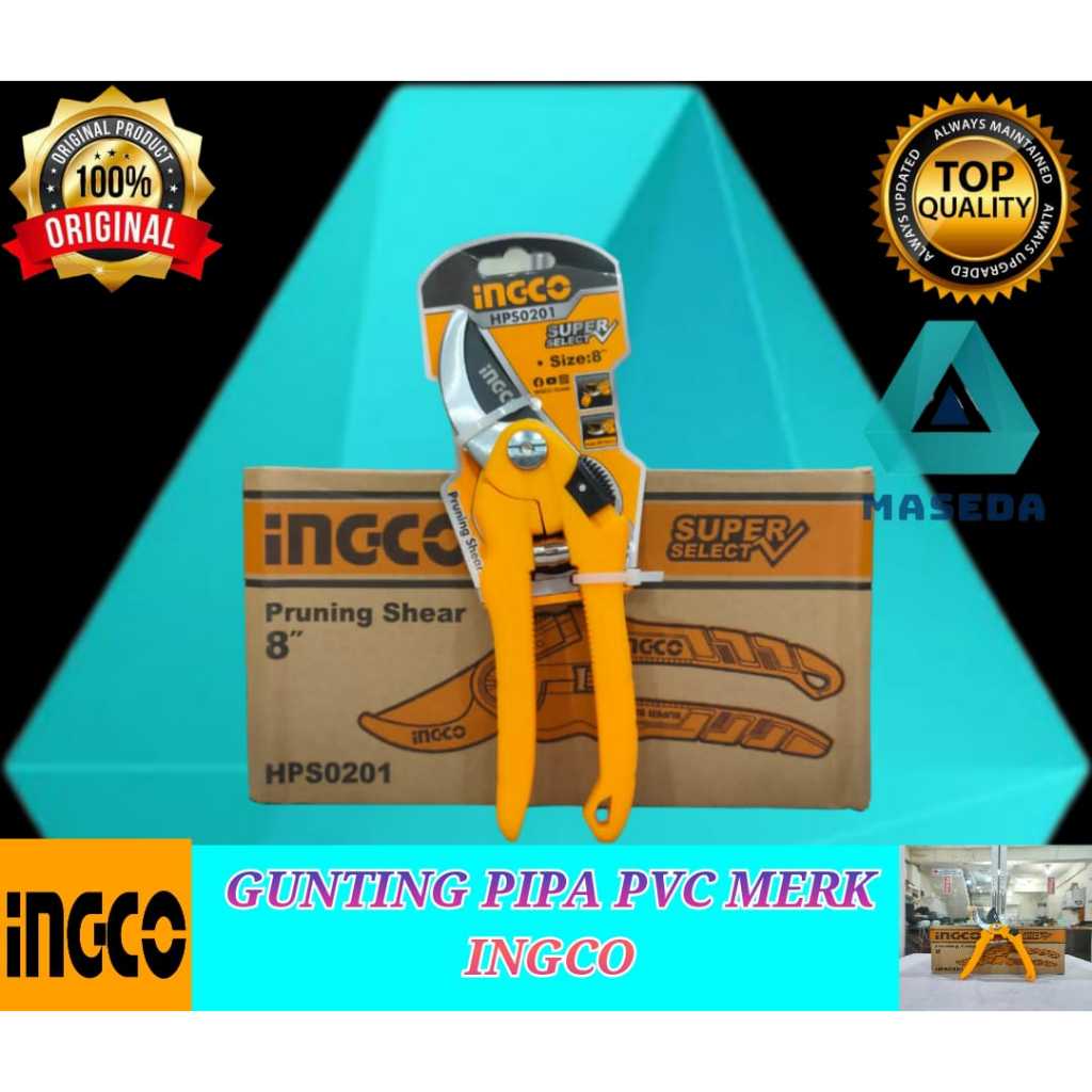 Ingco HPC PVC Pipe Scissors505428 | Shopee Singapore