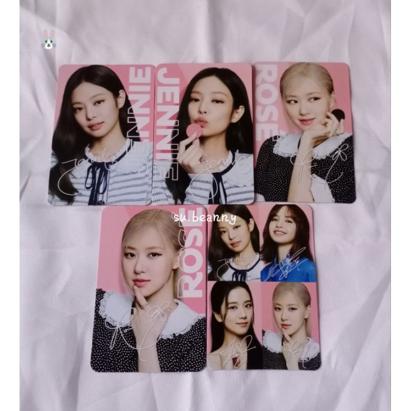 Blackpink X OREO OFFICIAL PHOTOCARD | Jennie ROSE | Shopee Singapore