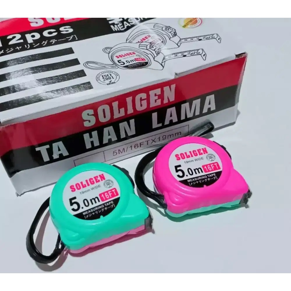 Soligen 3M and 5M Measuring Tape Handyman's Meter | Shopee Singapore