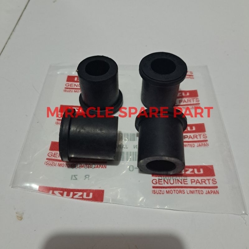 HITAM Isuzu Panther Black Rubber Spring Bushing Rear Spring Bosh (1pc ...