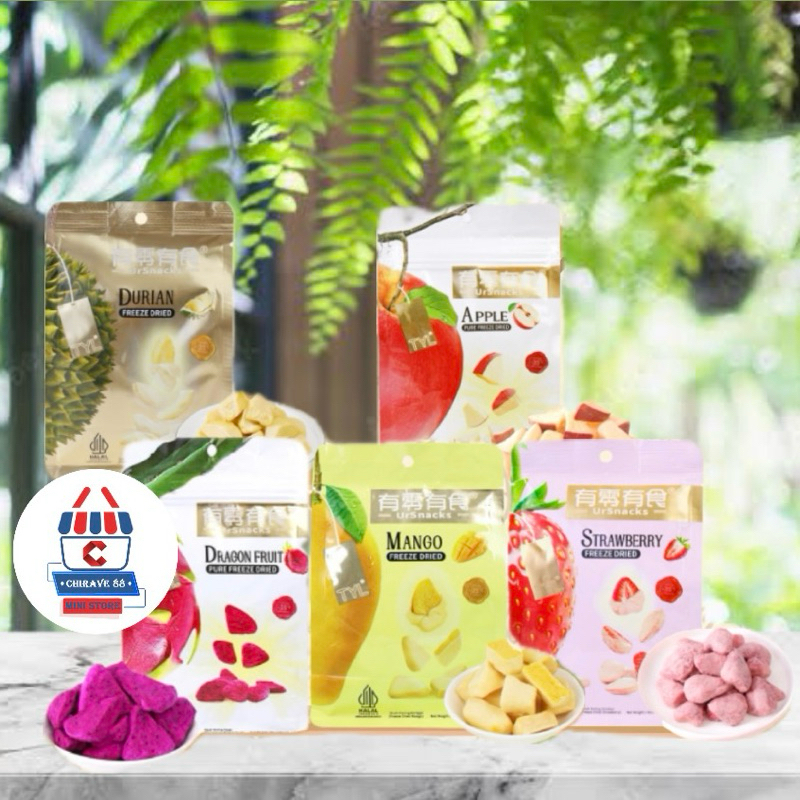 Ursnacks TYL Freeze Dried Fruits/Freeze Dried Durian/Freeze Dried Pure Apple/Freeze Dried Pure ...