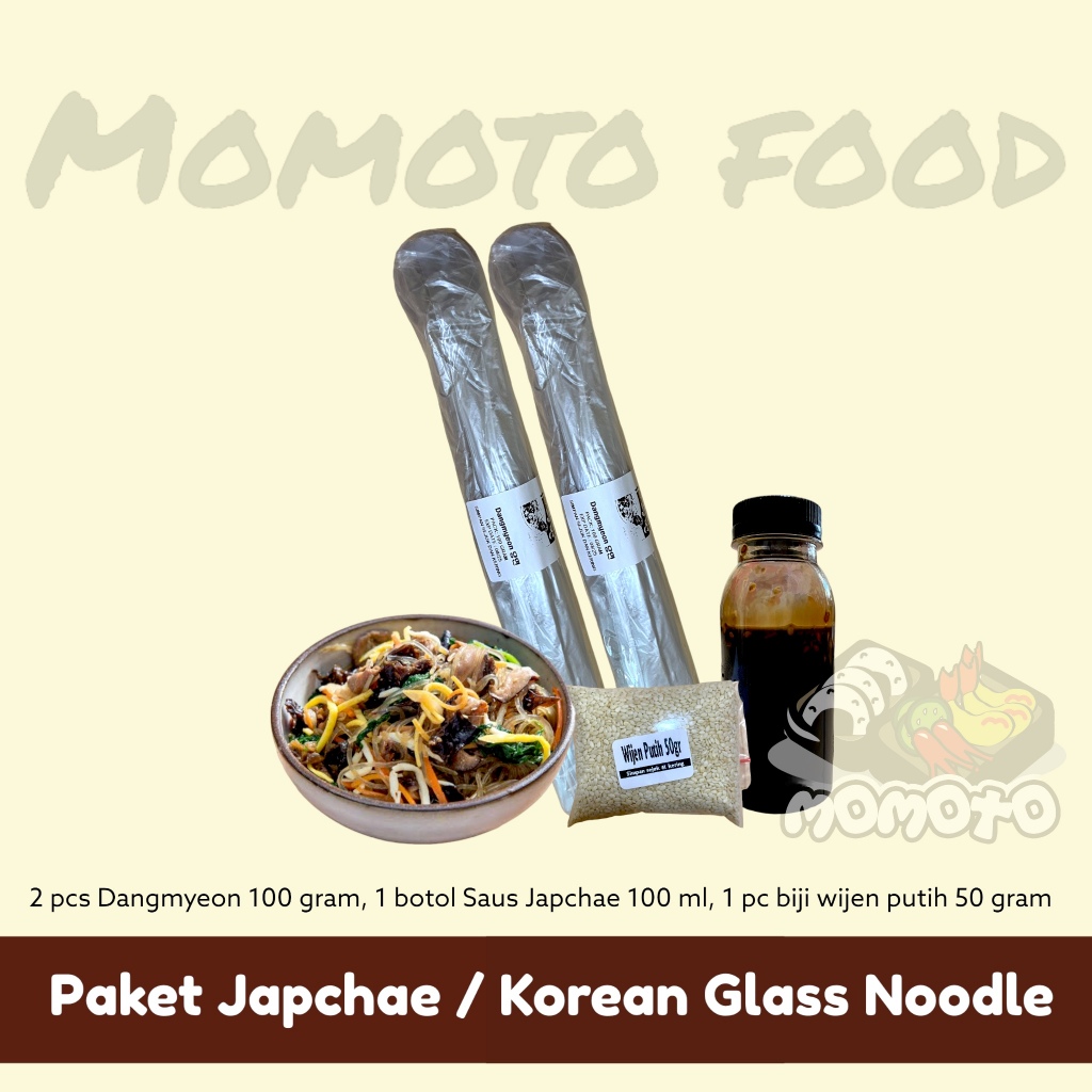 Instant Korean Japchae Set Korean Glass Noodle Soun Package | Shopee ...