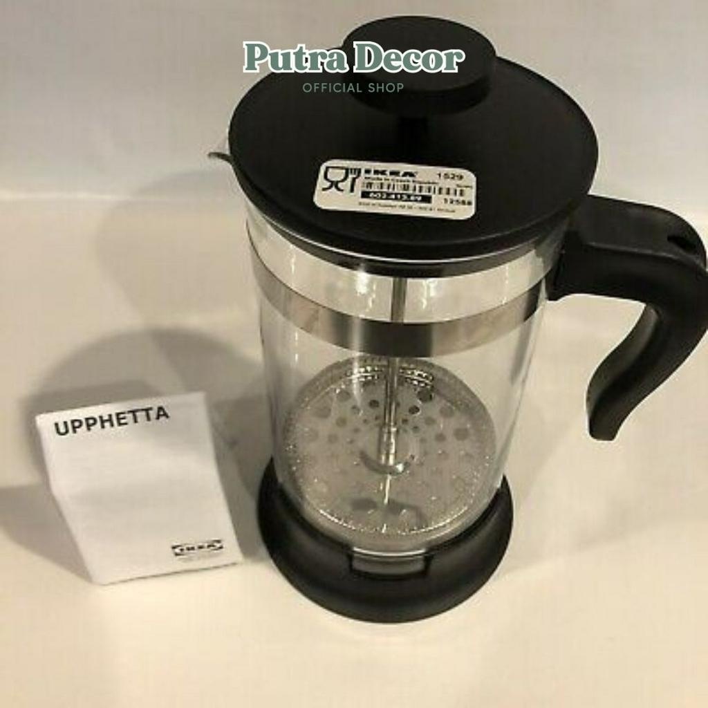 IKEA UPPHETTA French Press Coffee & Tea Maker, 0,4L Stainless Steel ...
